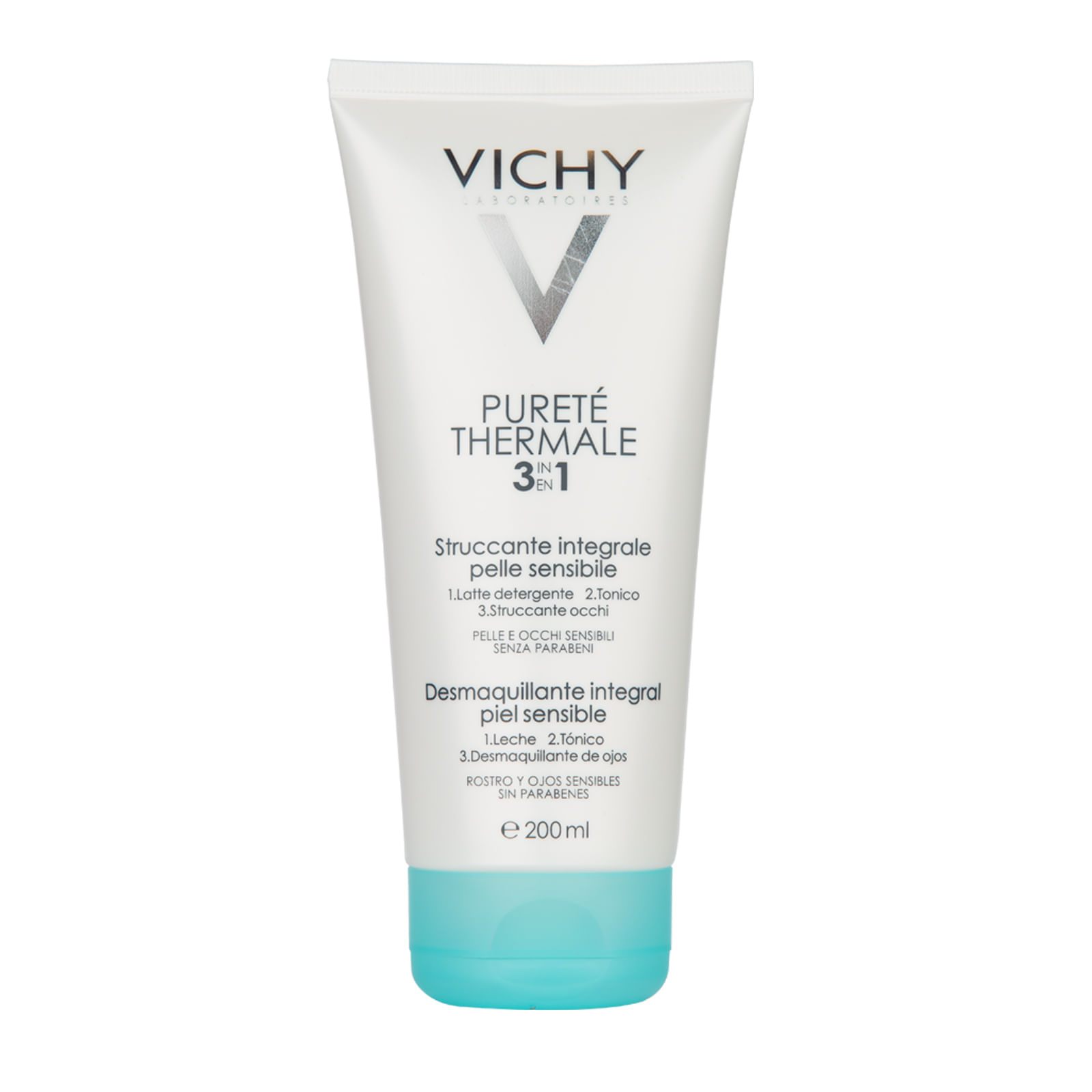 Vichy Pureté Thermale Desmaquillante Integral 3 En 1 200 Ml
